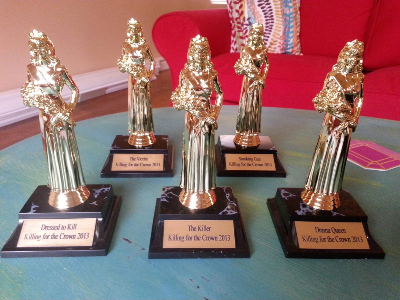 Murder Mystery Party Awards for Guests